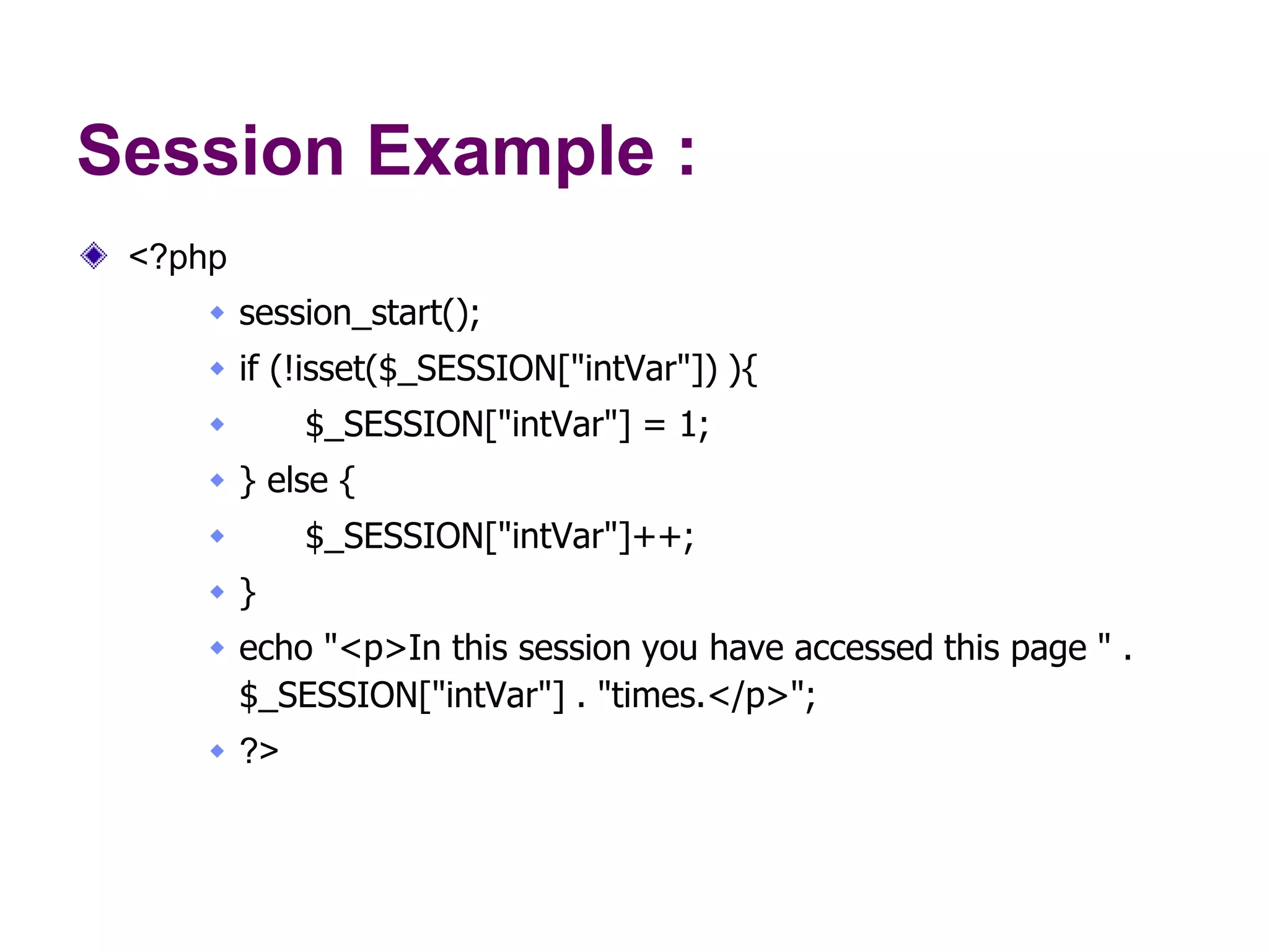 season management in php (WT) | PPT | Web Development | Internet