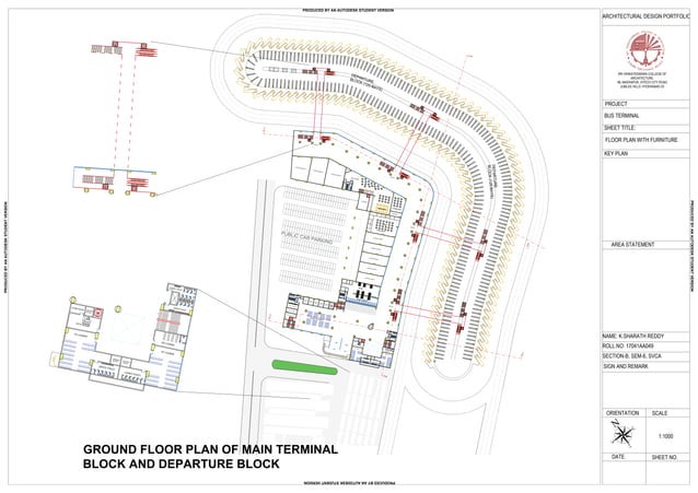 Bus terminal portfolo 1 | PDF | Rail Travel | Travel Type