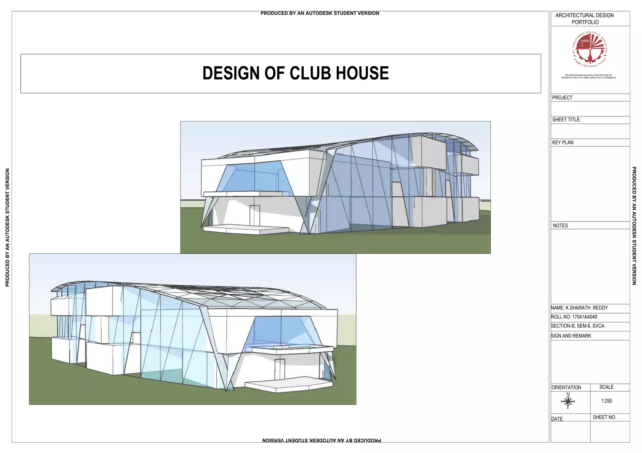 CLUB HOUSE PORFOLIO | PDF