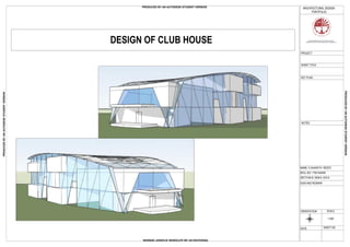 CLUB HOUSE PORFOLIO | PDF