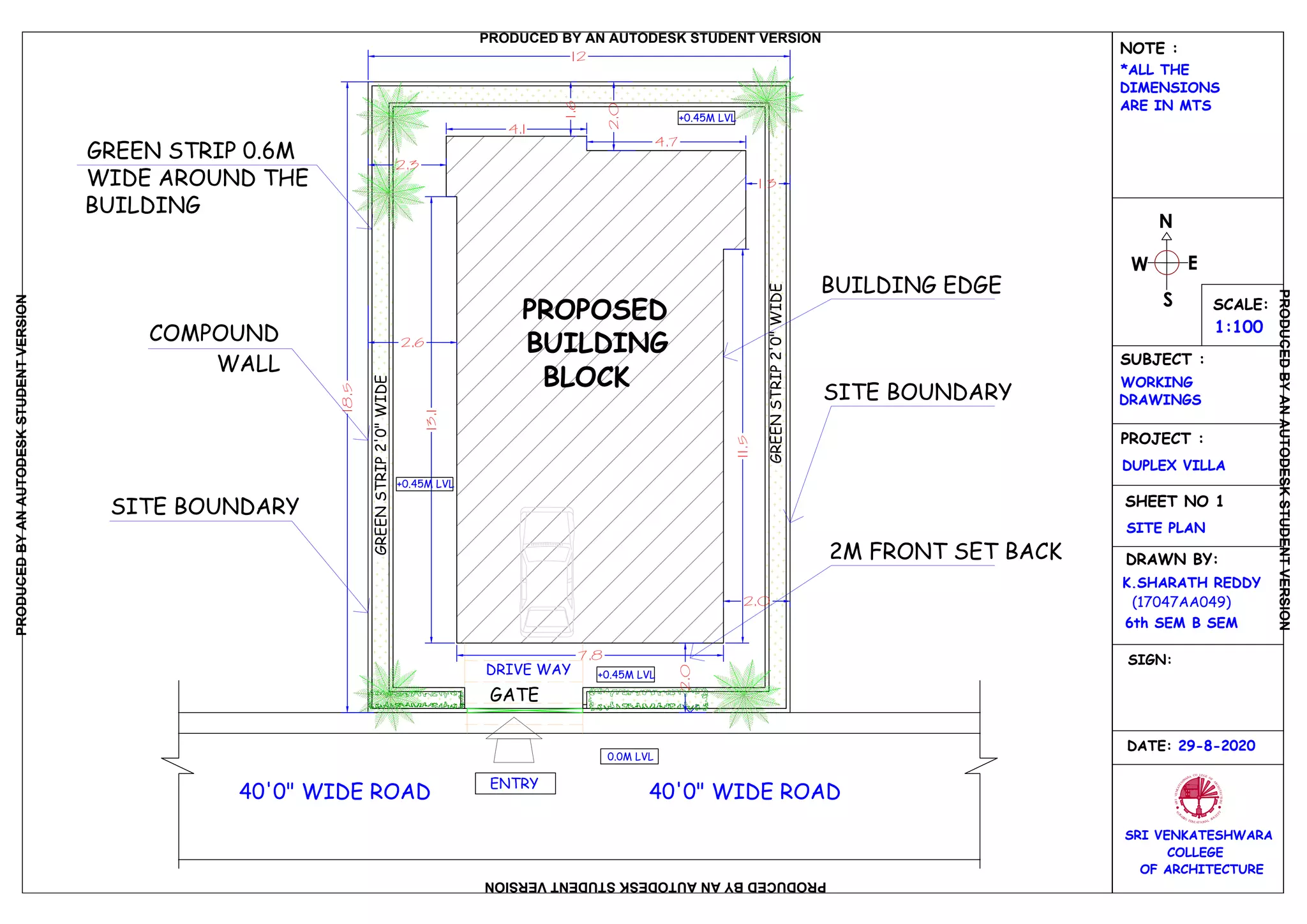 working drawing portfolio 1 | PDF