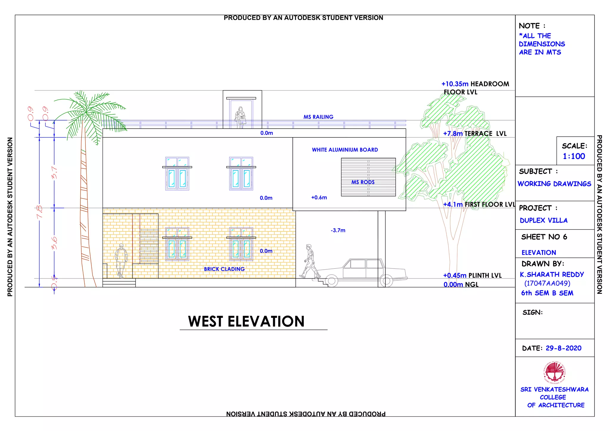 working drawing portfolio 1 | PDF