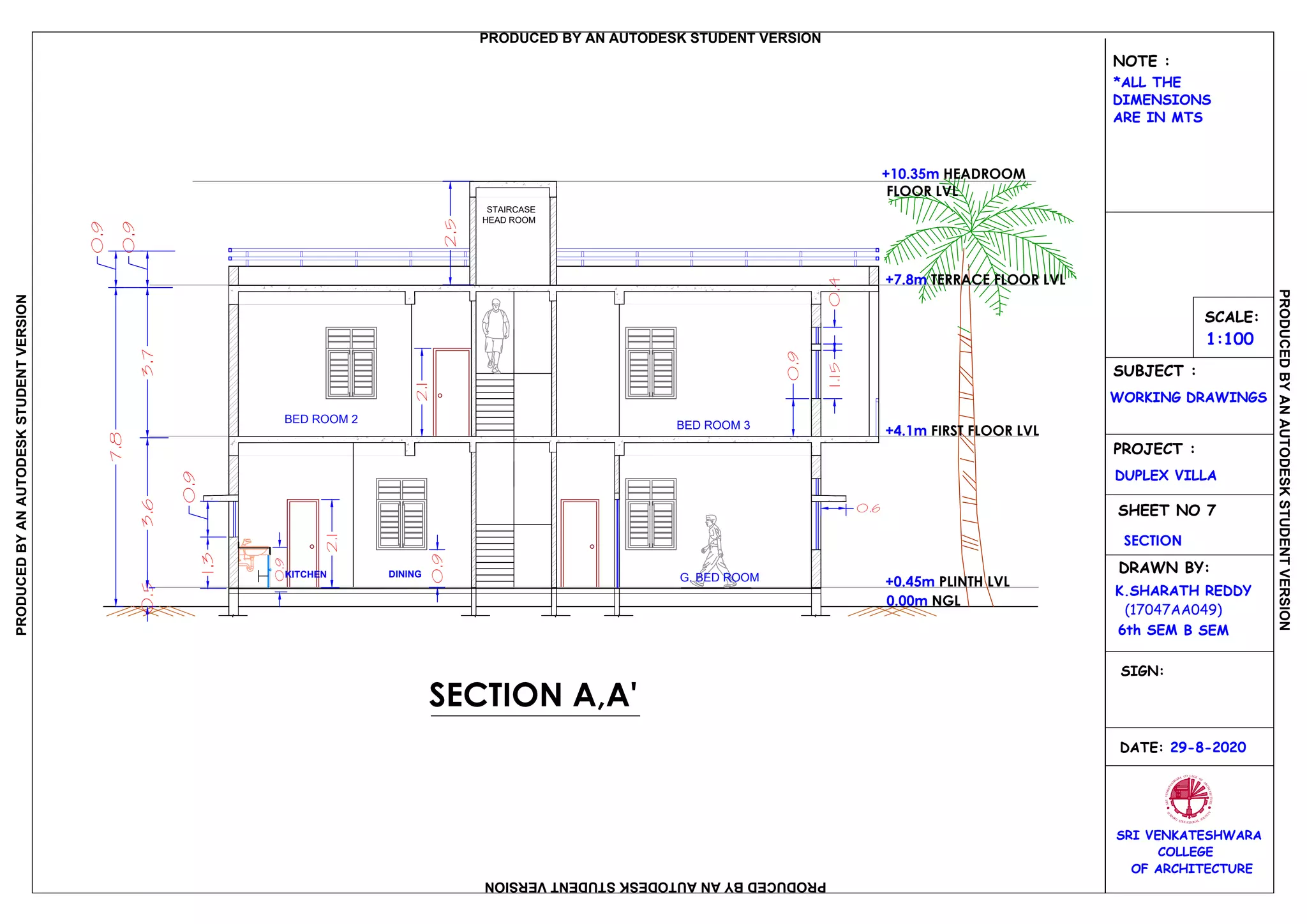 working drawing portfolio 1 | PDF