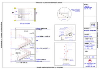 working drawing portfolio 1 | PDF