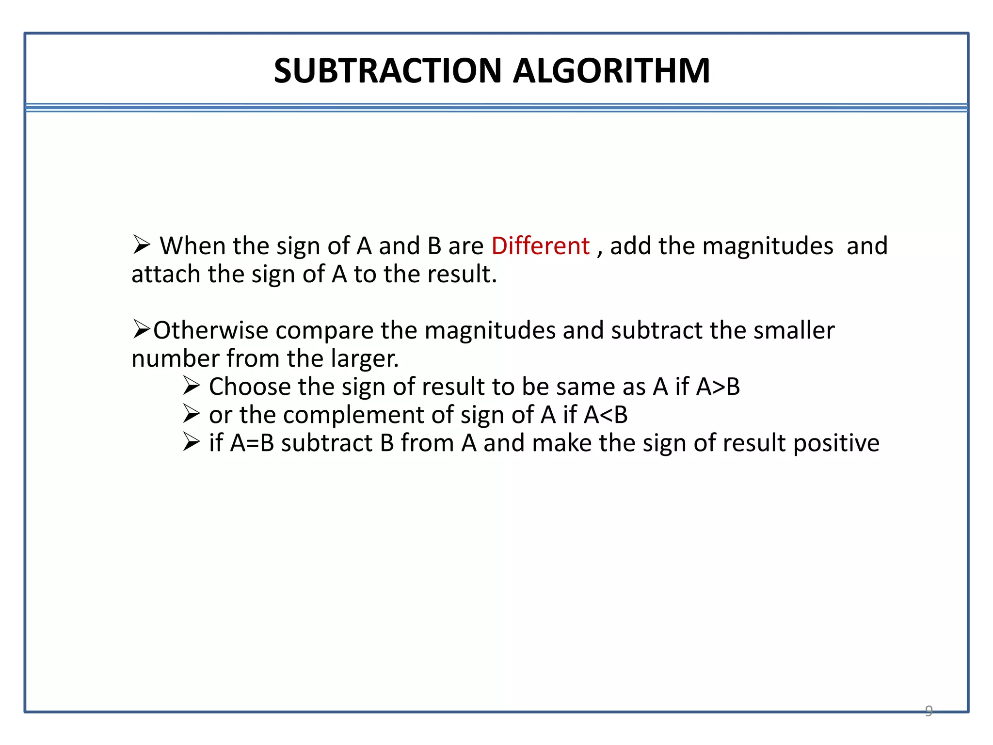 Signed Addition And Subtraction | PPTX Signed Addition And Subtraction | PPTX