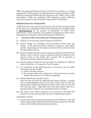 TDS Returns | PDF
