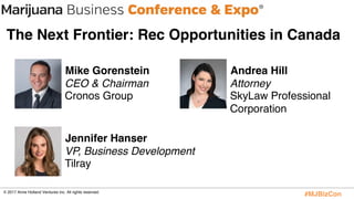 The Next Frontier: Rec Opportunities in Canada | PPT