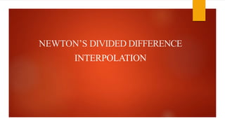 Interpolation | PPT