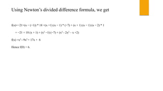 Interpolation | PPTX