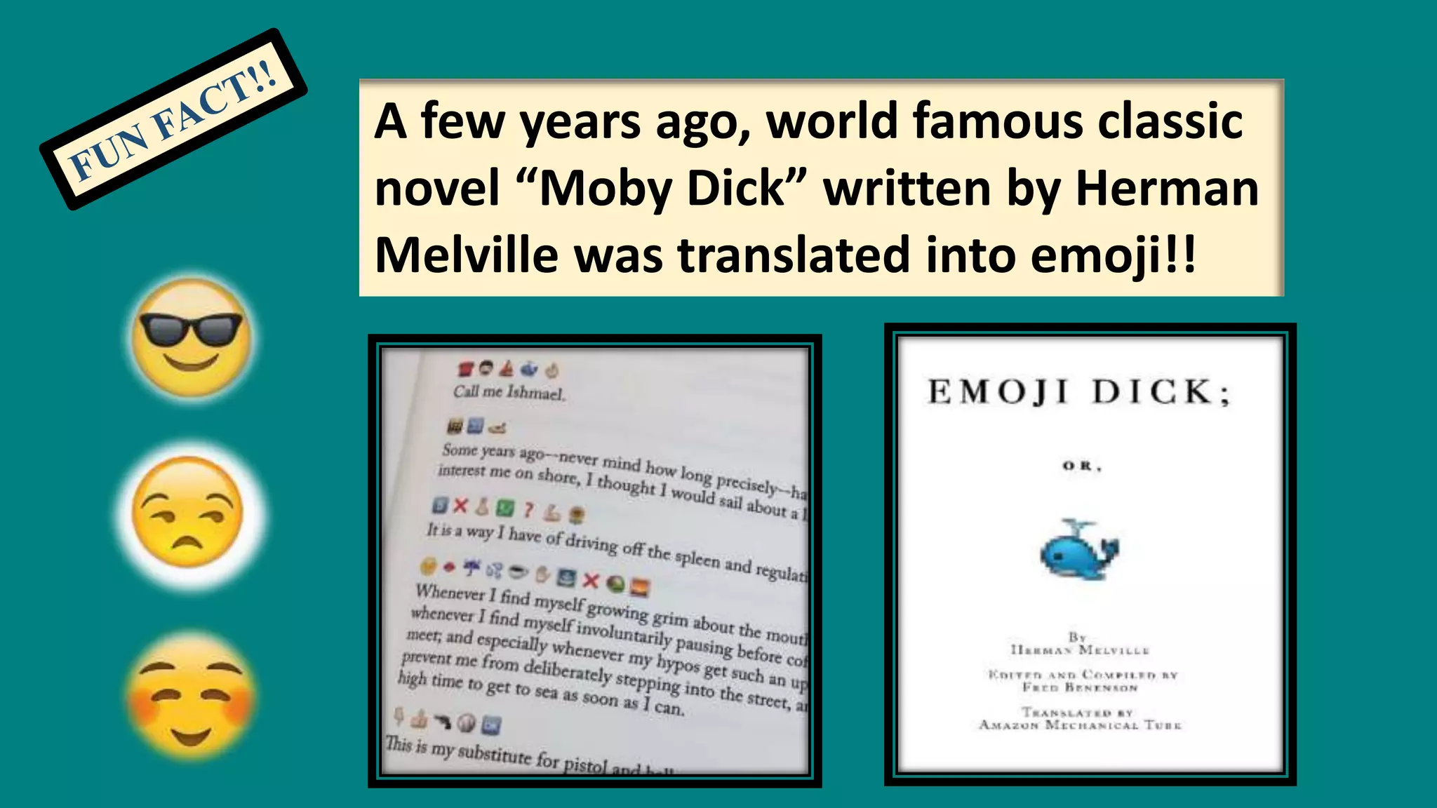 Emoji: A Brief Overview | PPTX