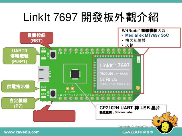 LinkIt 7697 IoT tutorial
