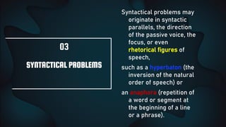 Problem of Style in Translation | PPT