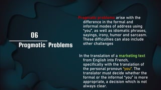 Problem of Style in Translation | PPT