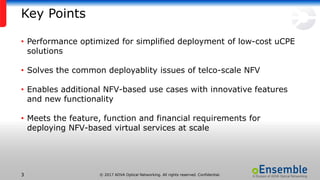 Ensemble Launches Major Upgrade to NFV Platform | PPT