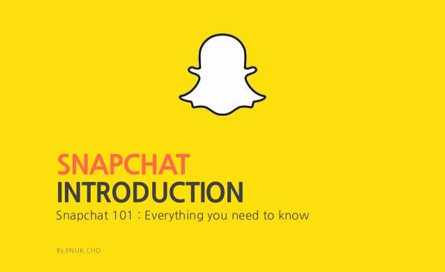 Snapchat Intro to Outro - 기술경영 및 혁신전략 관점에서