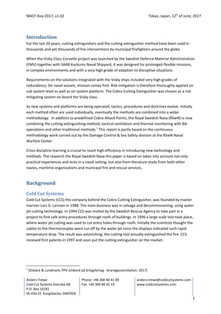 Tactical ventilation and cutting extinguishing method in shipboard ...