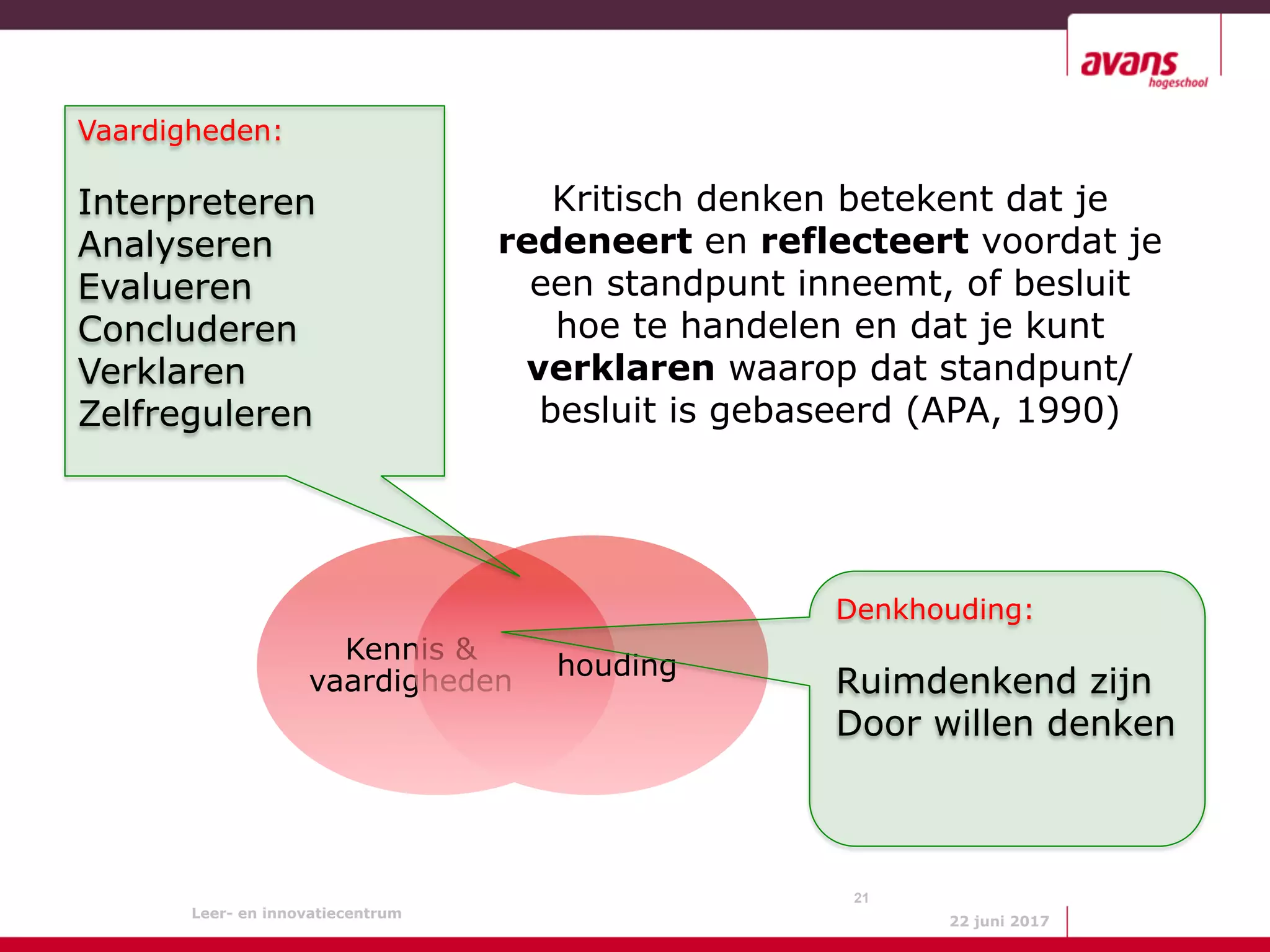 Kritisch leren denken - Anita Heijltjes | PDF