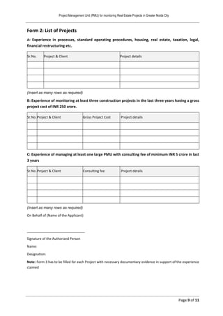 Project Management Unit | PDF | Developmental Sites | Real Estate