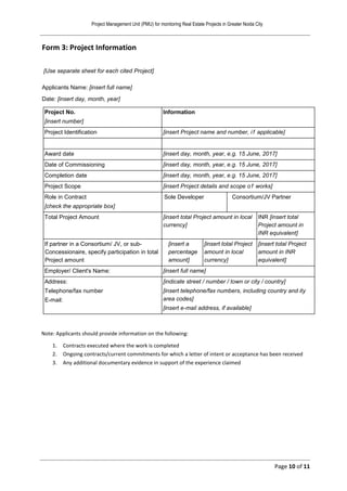 Project Management Unit | PDF | Developmental Sites | Real Estate