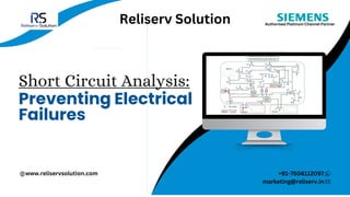 Short Circuit Analysis: Preventing Electrical Failures | PPTX