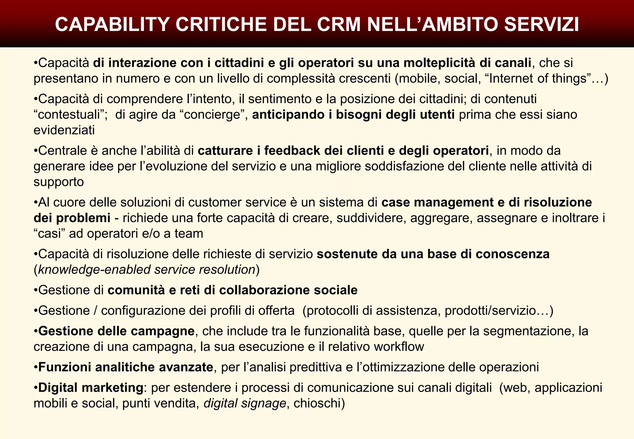 CRM e Population Health Management (PHM) | PPTX