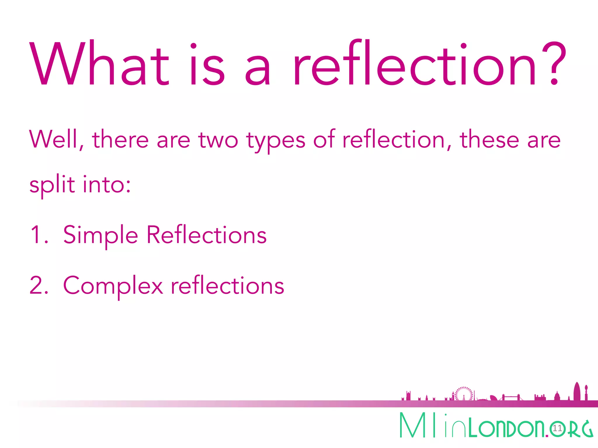 Motivational Interviewing - REFLECTIONS | PDF