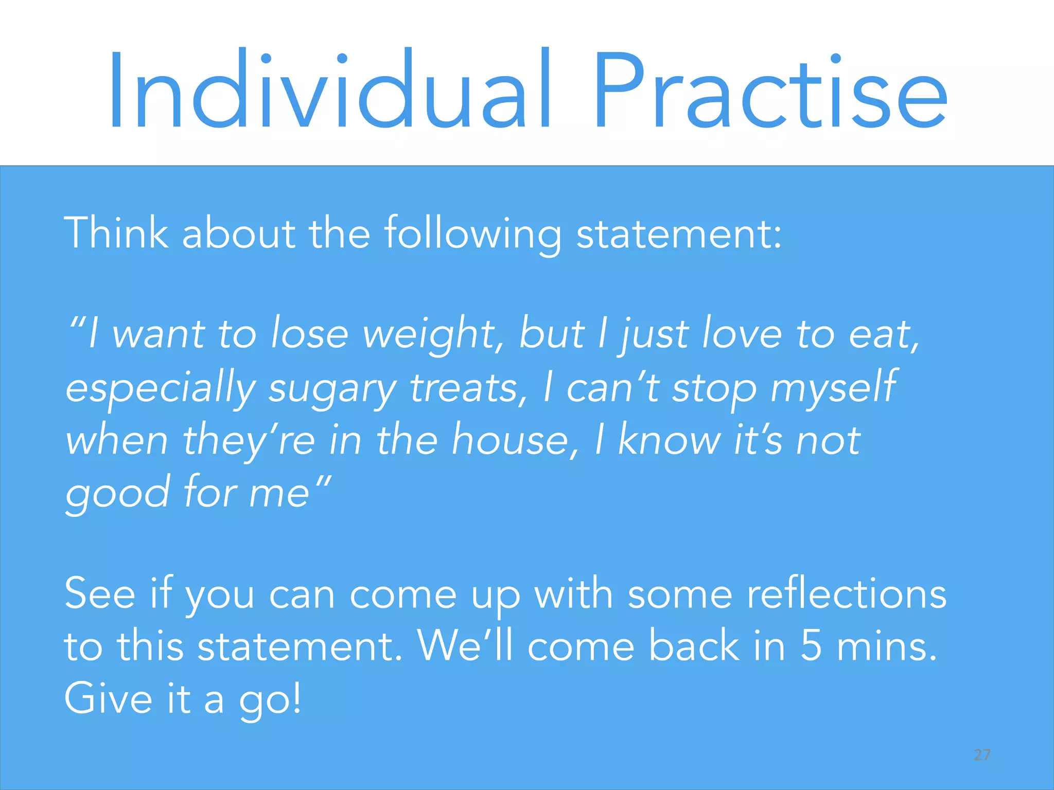 Motivational Interviewing - REFLECTIONS | PDF