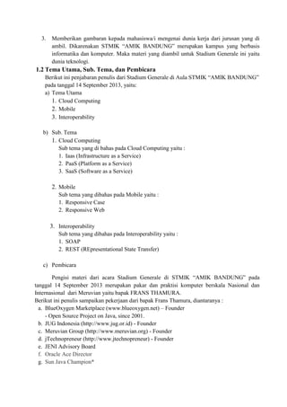 laporan stadium generale | DOCX