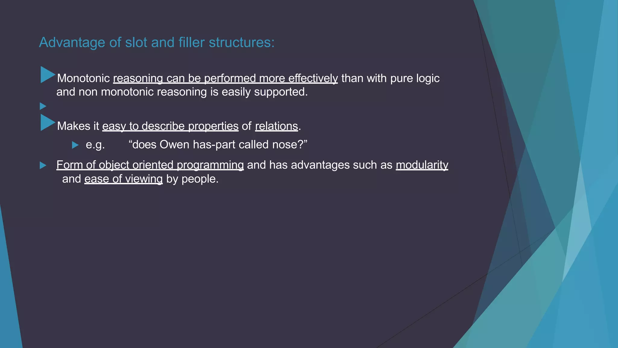 Weak Slot and Filler Structures | PPTX