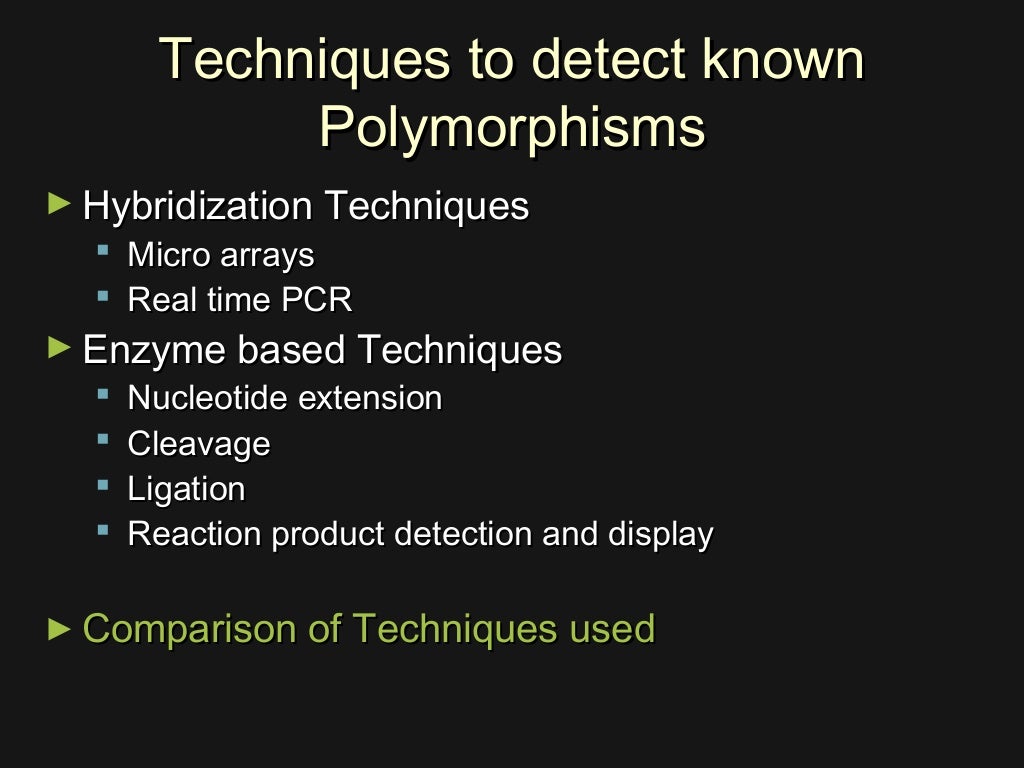 Single Nucleotide Polymorphism