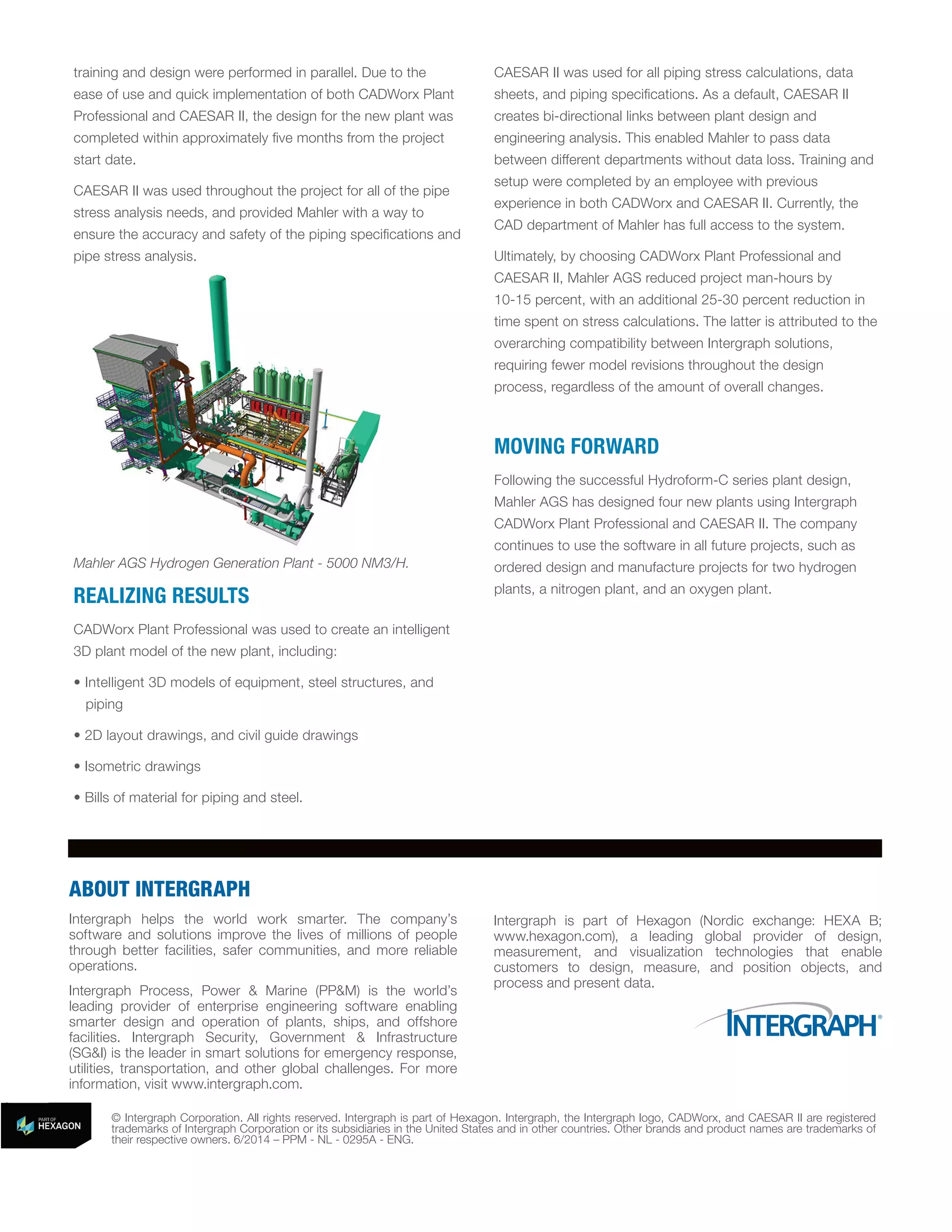 CaseStudy_Mahler_CADWorx_CAESARII | PDF