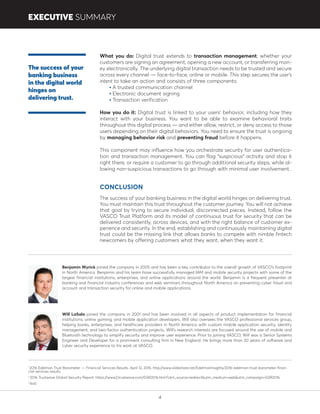 American Banker Executive Summary - Digital Trust | PDF