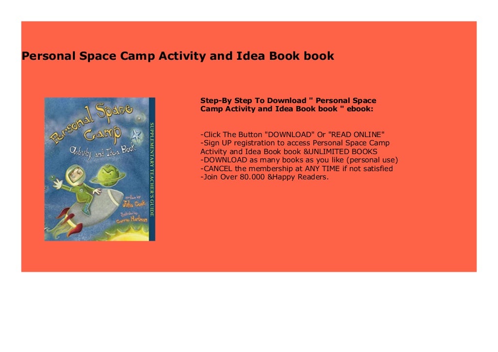 Personal Space Camp Activity and Idea Book book 456