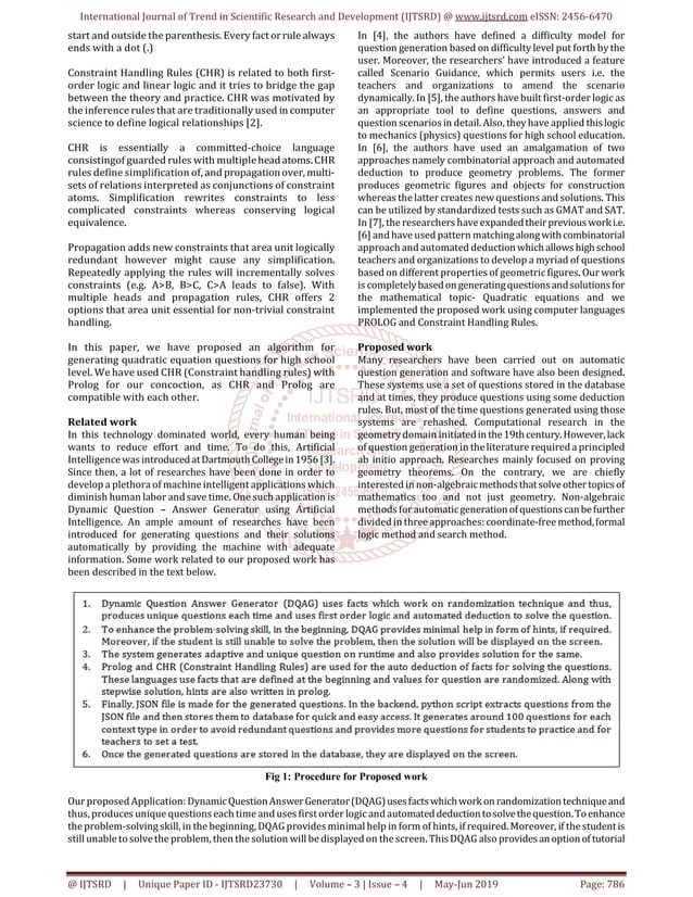 Dynamic Question Answer Generator An Enhanced Approach To Question Generation Pdf