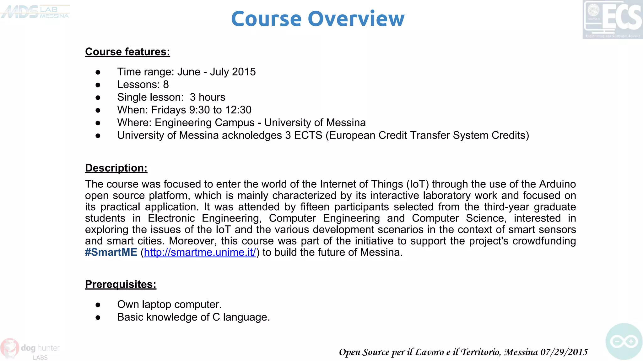 Open Source per il Lavoro e il Territorio - Formazione e Arduino (1 ...