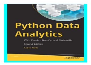 Python Data Analytics With Pandas, NumPy, and Matplotlib book 954