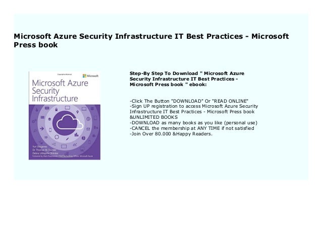 Microsoft Azure Security Infrastructure IT Best Practices - Microsoft ...