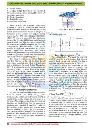 Power Quality Improvement of Utility Current in Grid Connected Photovoltaic System by Active ...