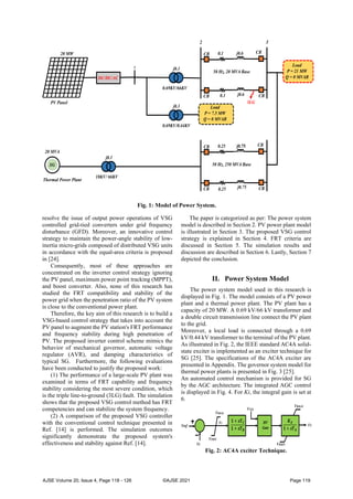 FRT in PV power system analysis in the grid | PDF