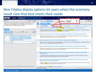 ICIC 2016: New Product Introductions FIZ Karlsruhe / STN | PDF