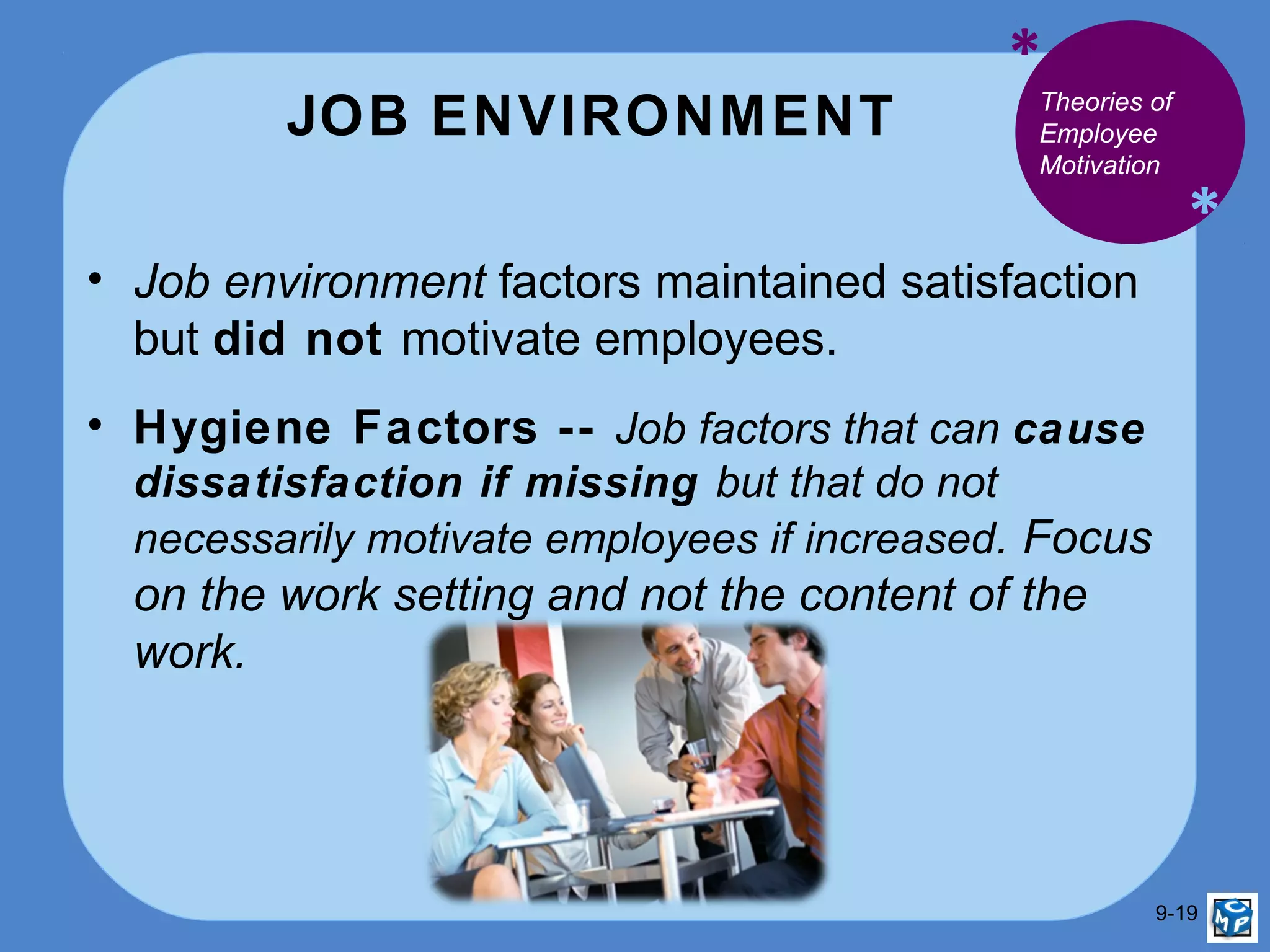 Motivating the Workforce | PPT