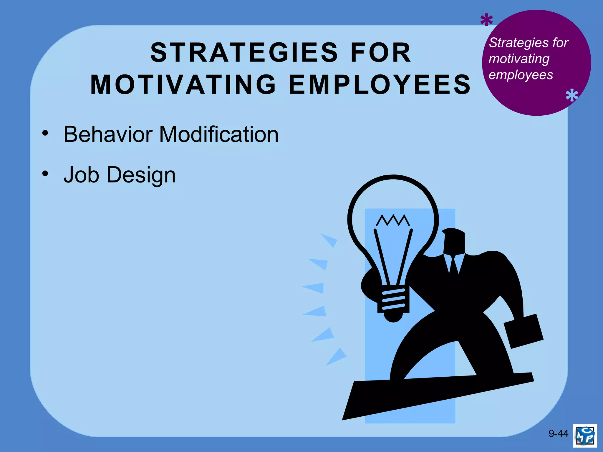 Motivating the Workforce | PPT