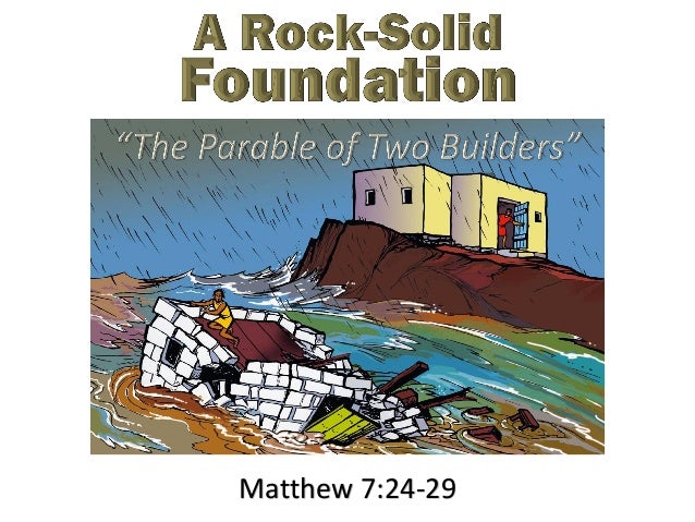 A Rock Solid Foundation