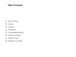 Pause: A Multi-lifespan Design Mechanism | PDF