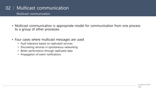[Distributed System] ch4. interprocess communication | PDF