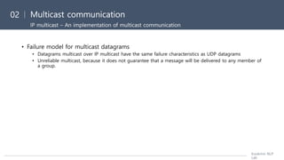 [Distributed System] ch4. interprocess communication | PDF
