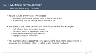 [Distributed System] ch4. interprocess communication | PDF