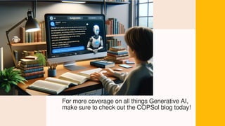 AI Detection Tools & Workarounds: How To Implement Generative Writing Tools In 2024 | PPT