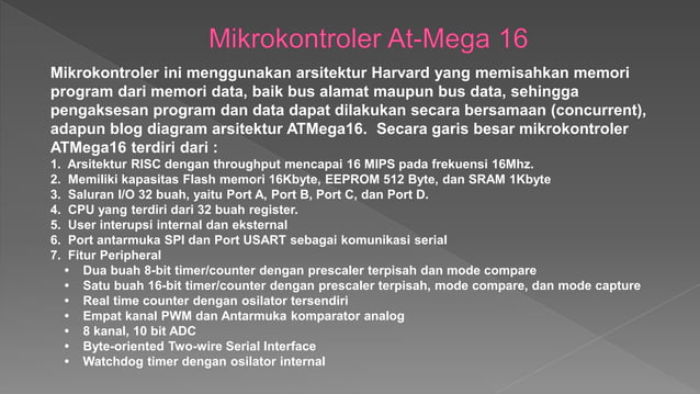 Flowchart dan Coding Program Traffic Light dengan At-Mega 16 | PPTX