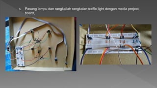 Flowchart dan Coding Program Traffic Light dengan At-Mega 16 | PPTX